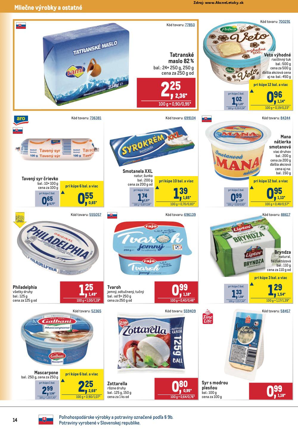 METRO leták od 16.7. | AkčnéLetáky.sk