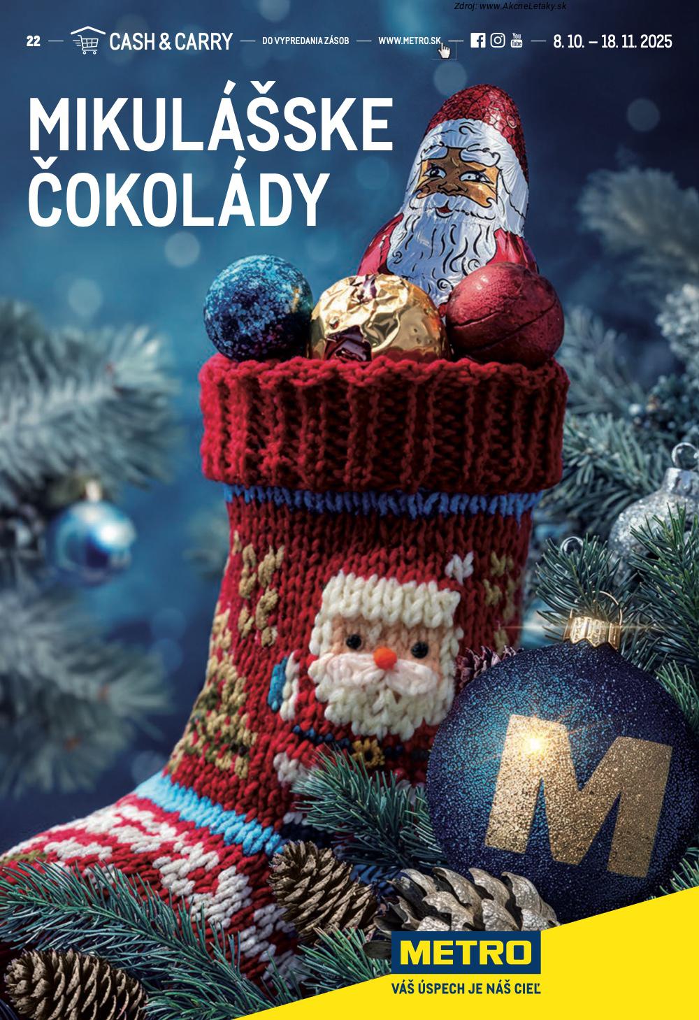 METRO leták - strana 1 | 8. 10. - 18. 11. 2025 | AkčnéLetáky.sk