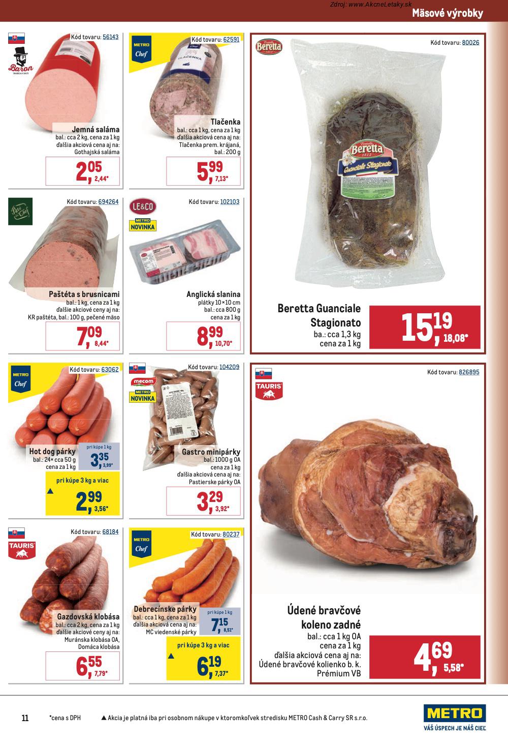 METRO leták od 8.10. | AkčnéLetáky.sk