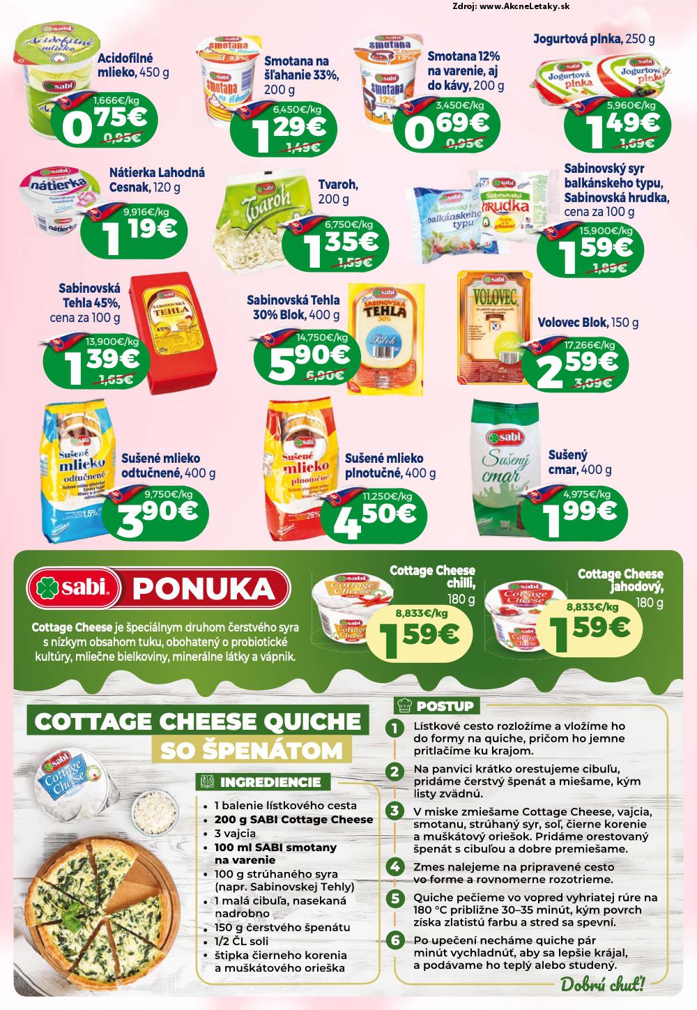 Milk-Agro leták od 12.2. | AkčnéLetáky.sk
