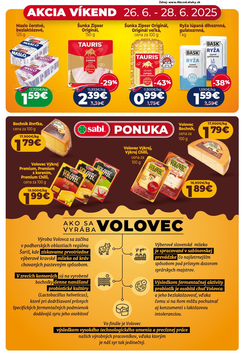 Milk-Agro leták od 25.6. | AkčnéLetáky.sk