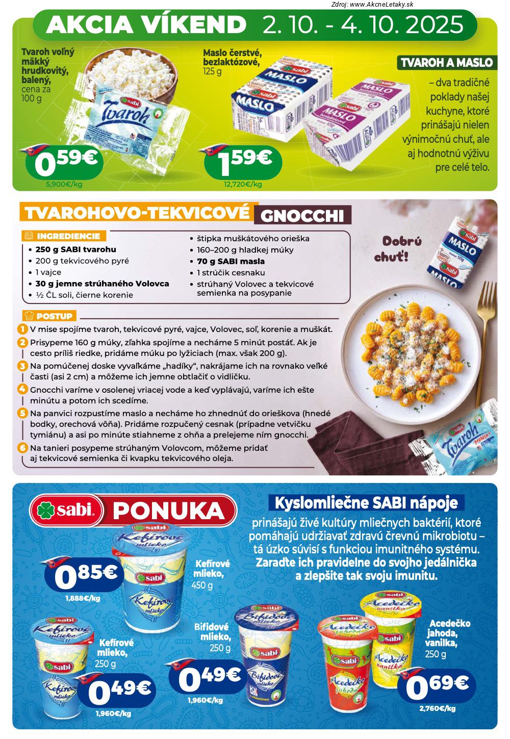 Milk-Agro leták od 1.10. | AkčnéLetáky.sk