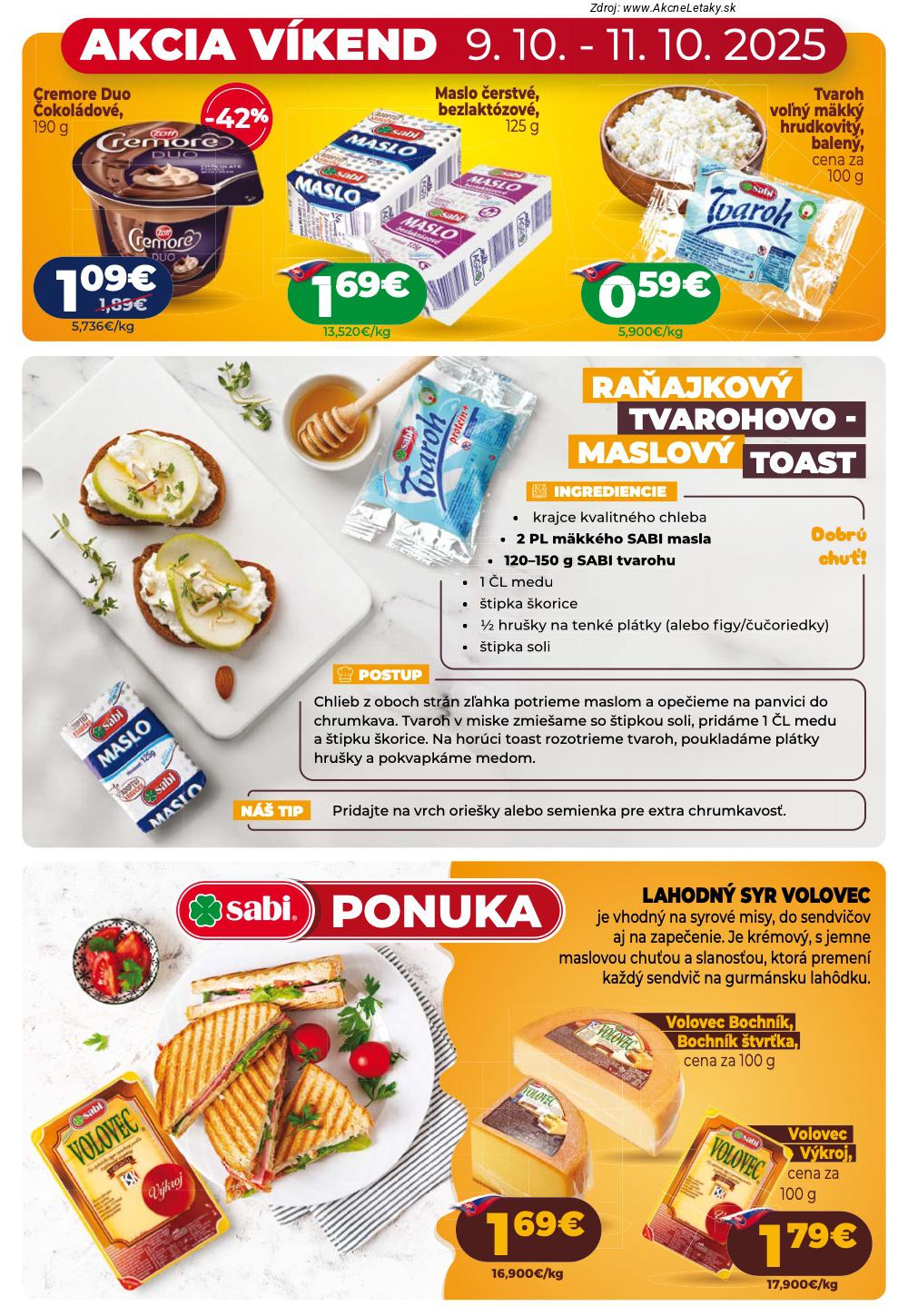 Milk-Agro leták od 8.10. | AkčnéLetáky.sk