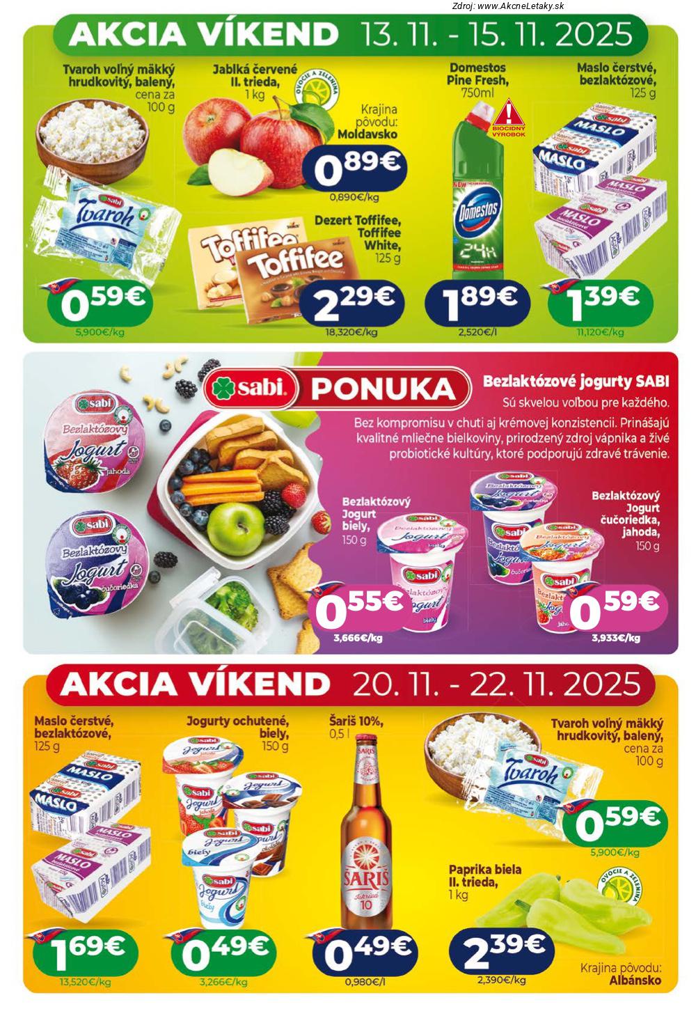Milk-Agro leták od 12.11. | AkčnéLetáky.sk