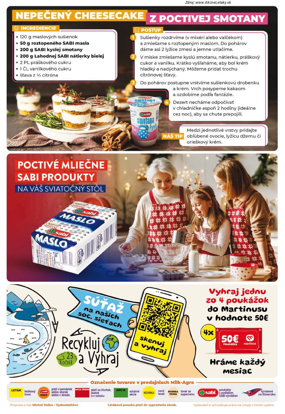 Milk-Agro leták - strana 2 | 26. 11. - 2. 12. 2025 | AkčnéLetáky.sk