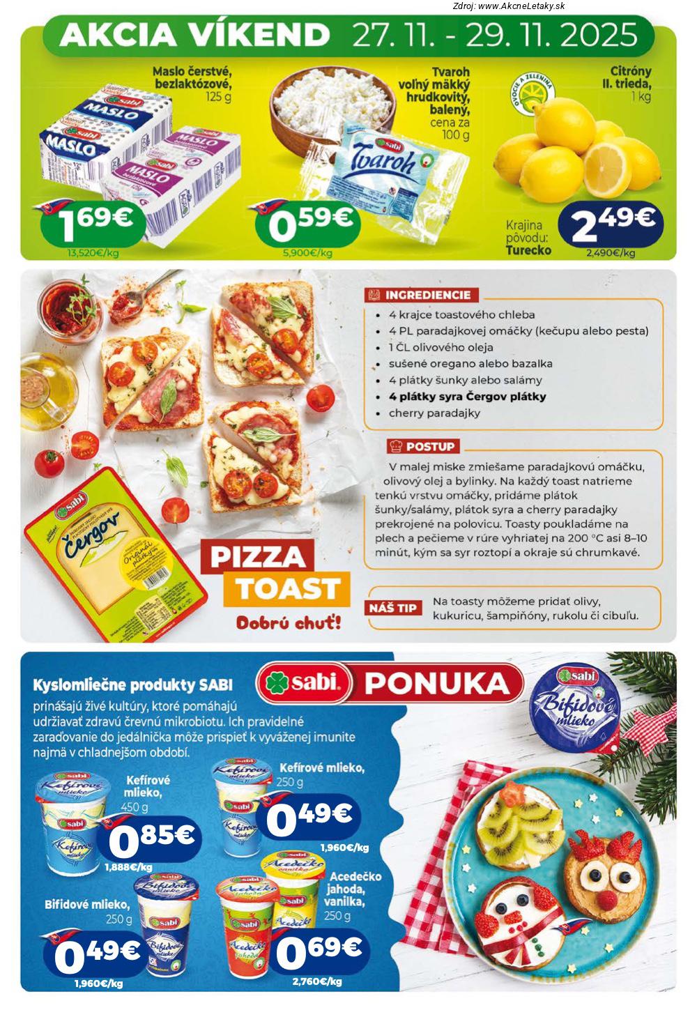 Milk-Agro leták od 26.11. | AkčnéLetáky.sk