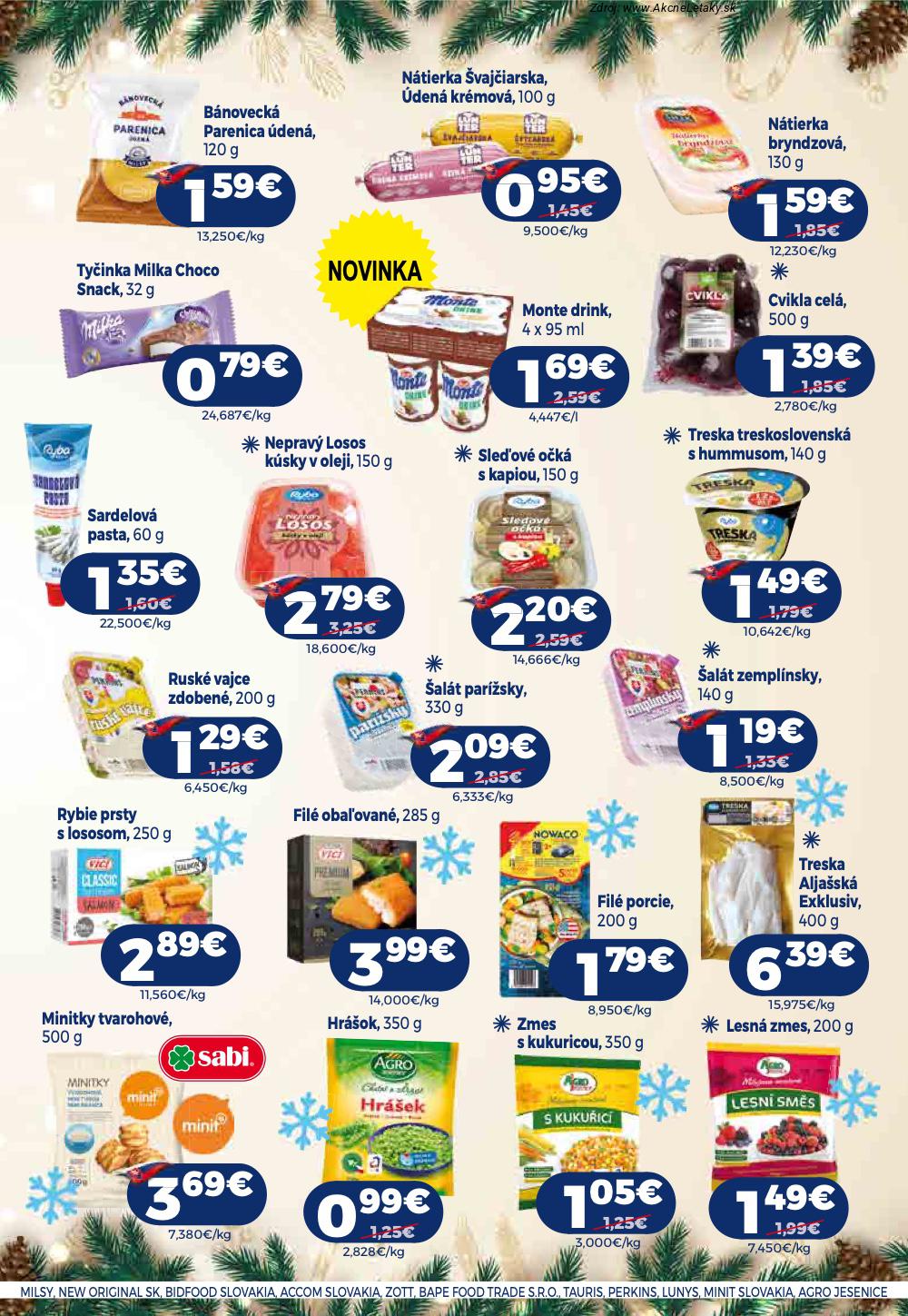 Milk-Agro leták od 17.12. | AkčnéLetáky.sk