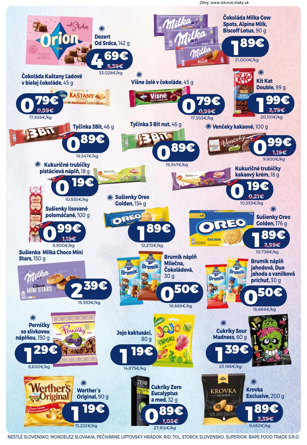 Milk-Agro leták od 2.1. | AkčnéLetáky.sk