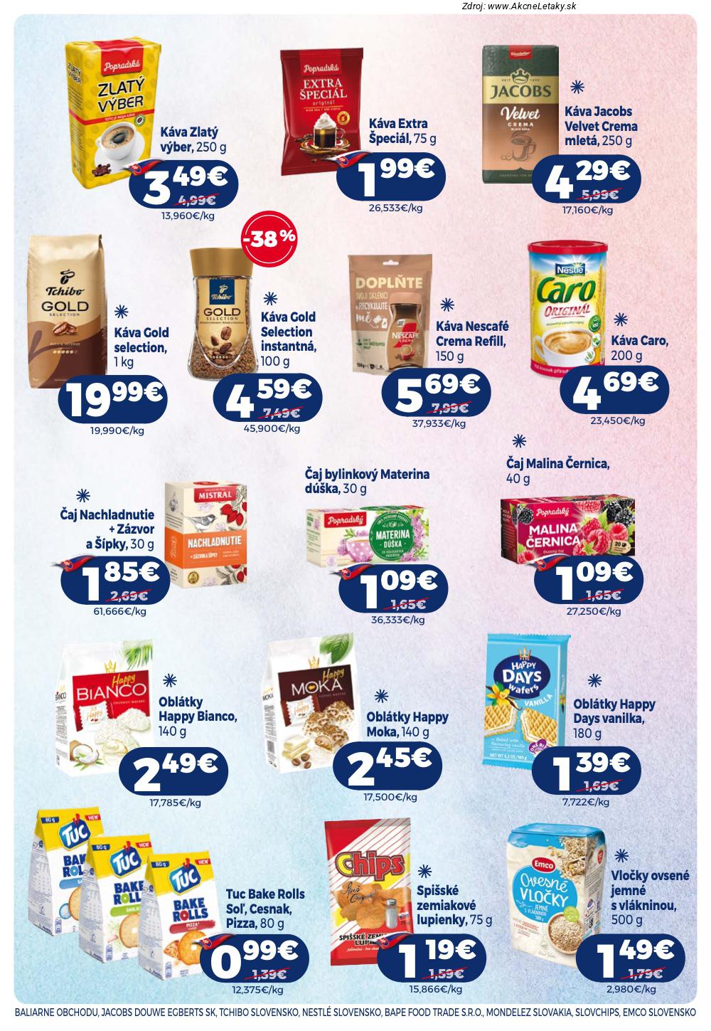 Milk-Agro leták od 2.1. | AkčnéLetáky.sk