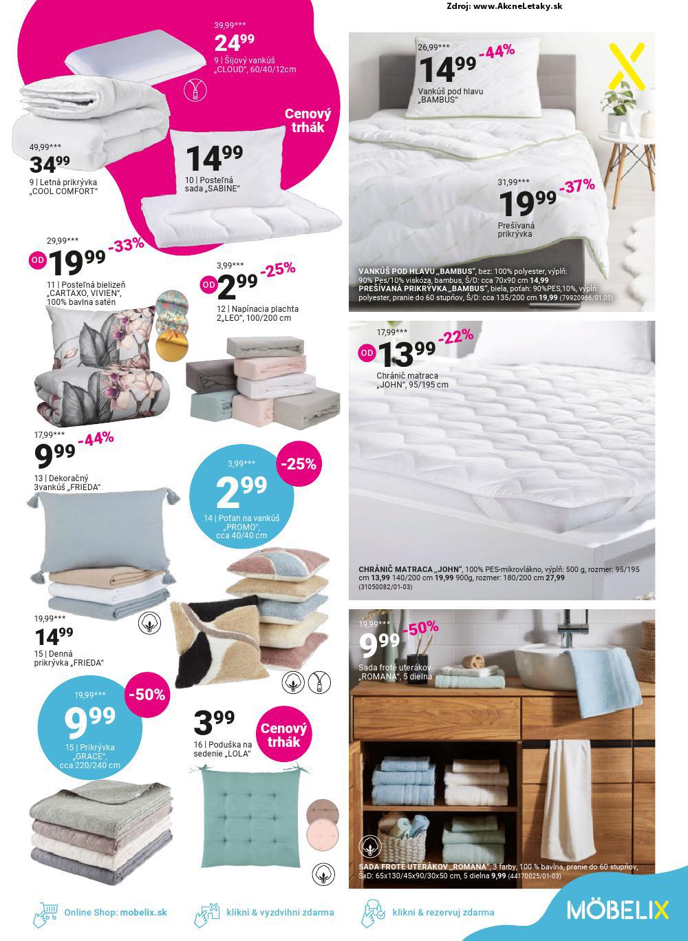 Möbelix leták - strana 11 | 9. 6. - 6. 7. 2025 | AkčnéLetáky.sk