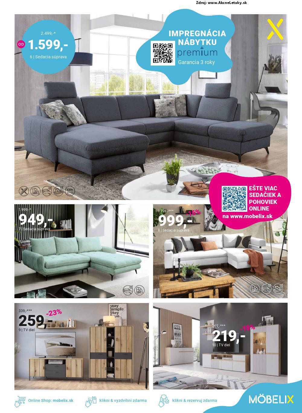 Möbelix leták - strana 5 | 9. 6. - 6. 7. 2025 | AkčnéLetáky.sk