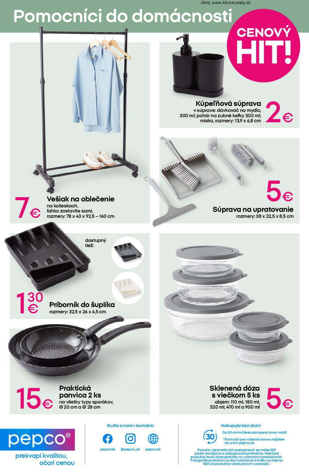 Pepco leták od 4.9. | AkčnéLetáky.sk