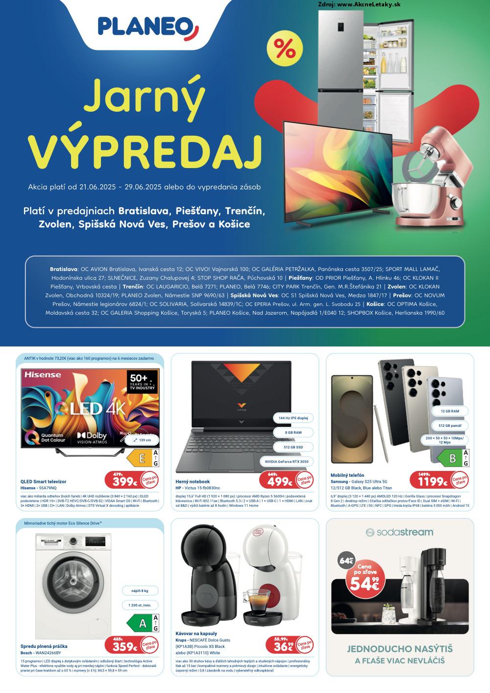 PLANEO Elektro leták od 21.6. | AkčnéLetáky.sk