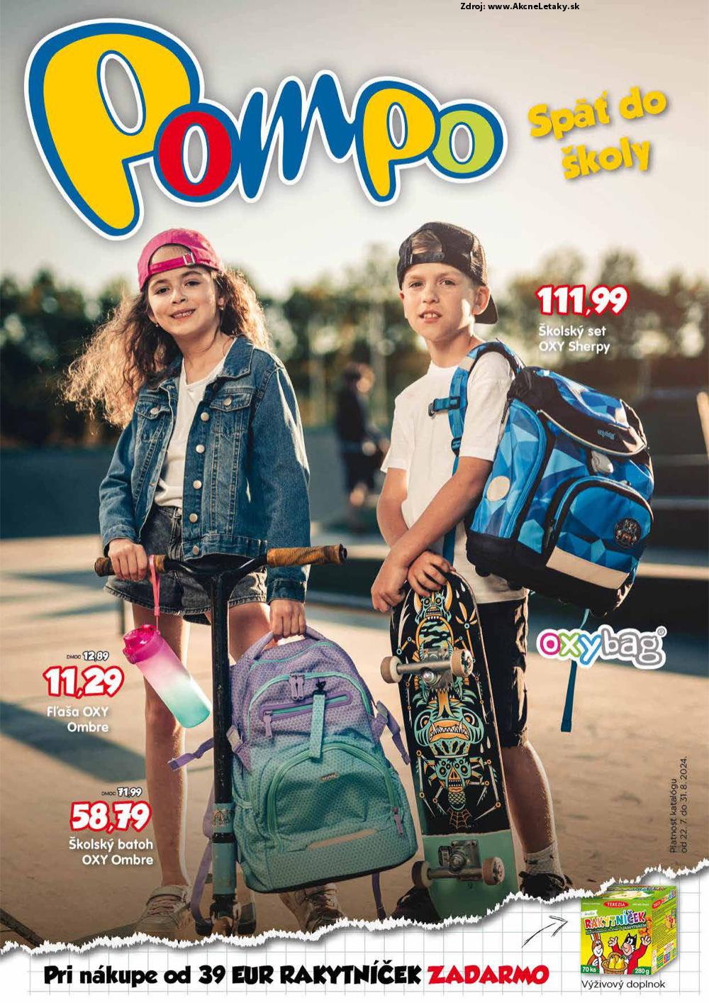 Pompo leták od 22.7. | AkčnéLetáky.sk