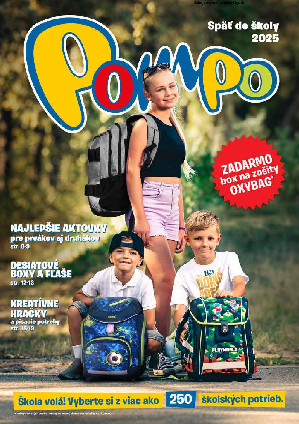 Pompo leták od 25.7. | AkčnéLetáky.sk