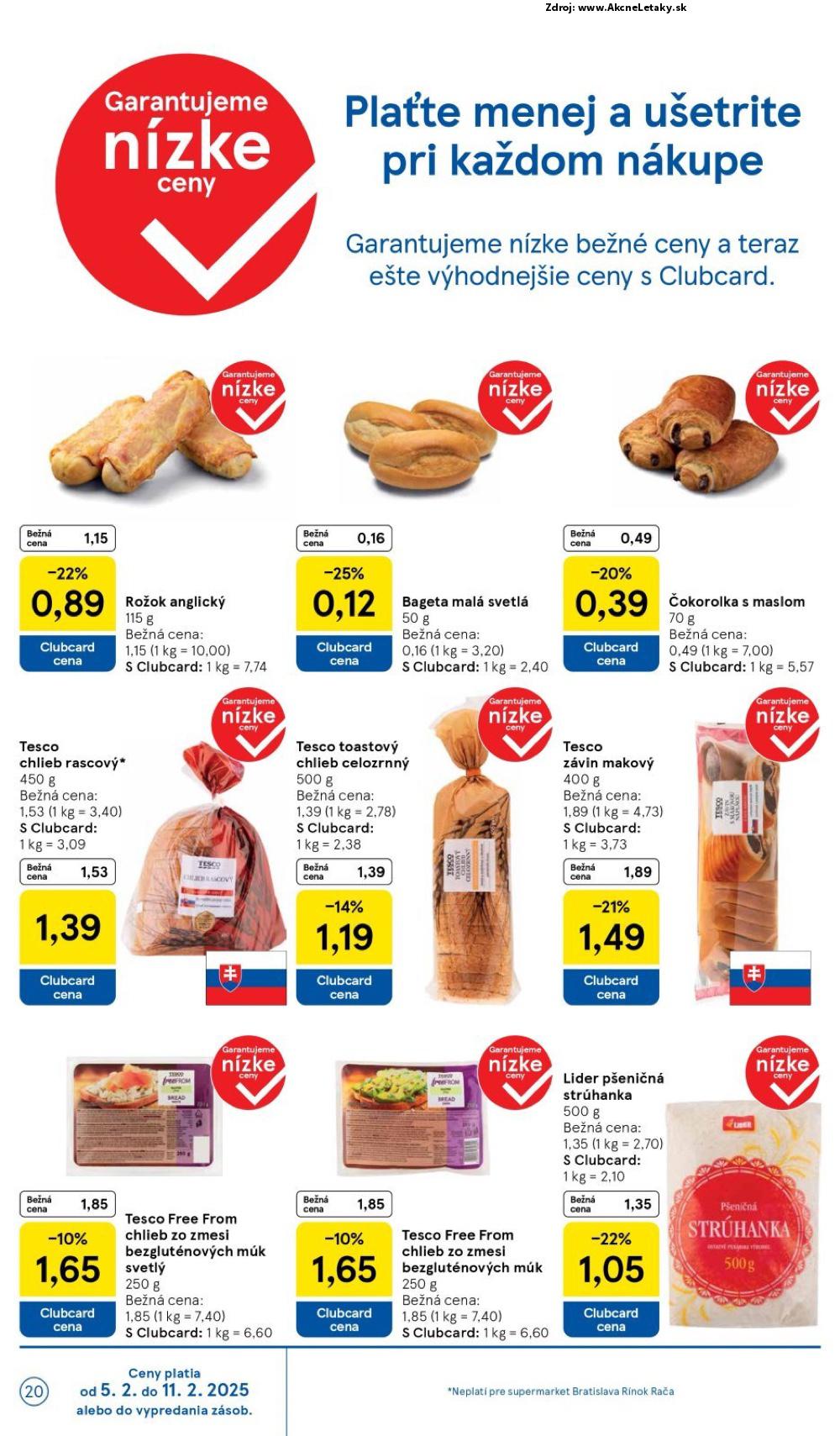 Tesco leták od 5.2. | AkčnéLetáky.sk