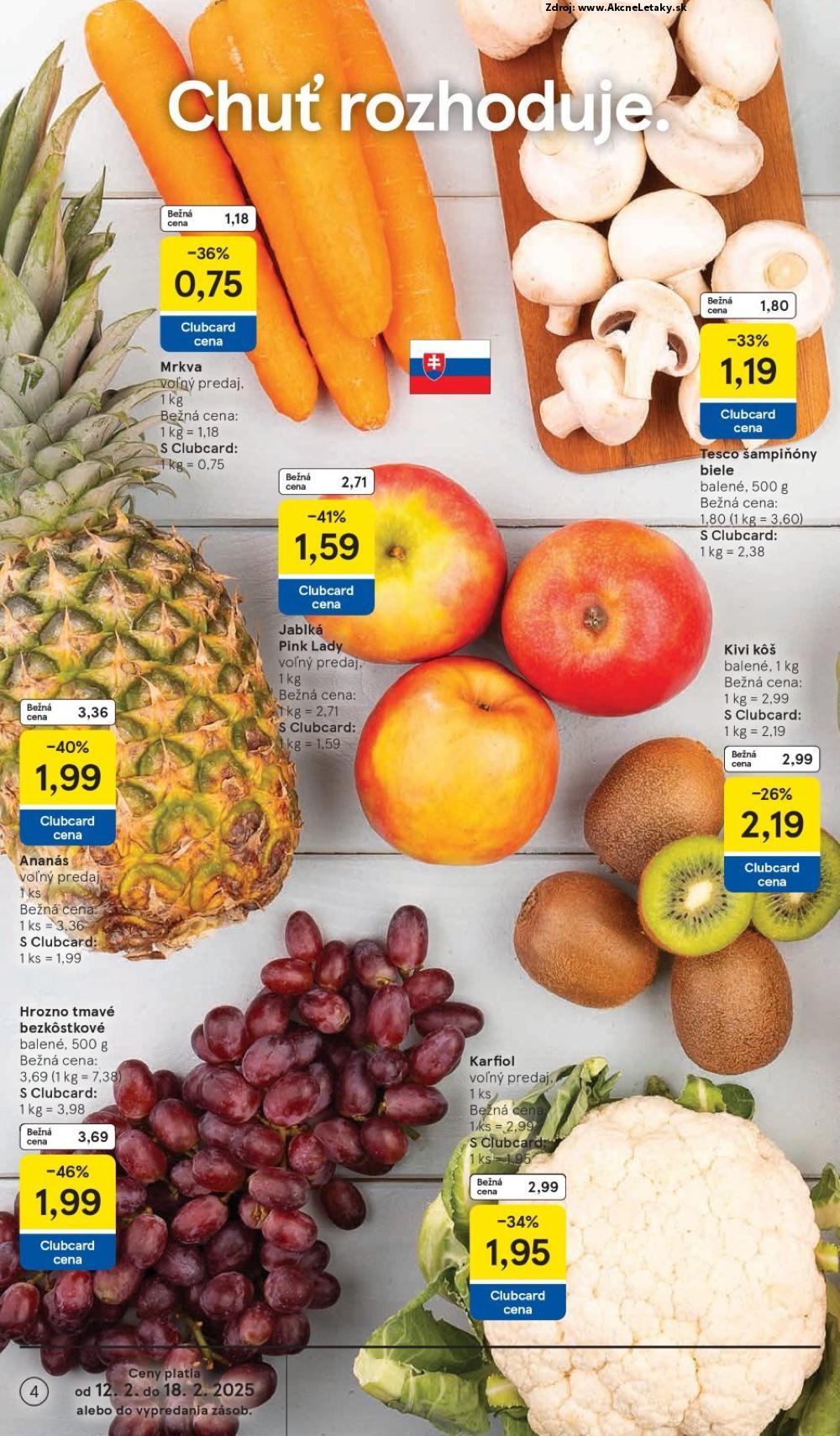 Tesco leták - strana 4 | 12. 2. - 18. 2. 2025 | AkčnéLetáky.sk