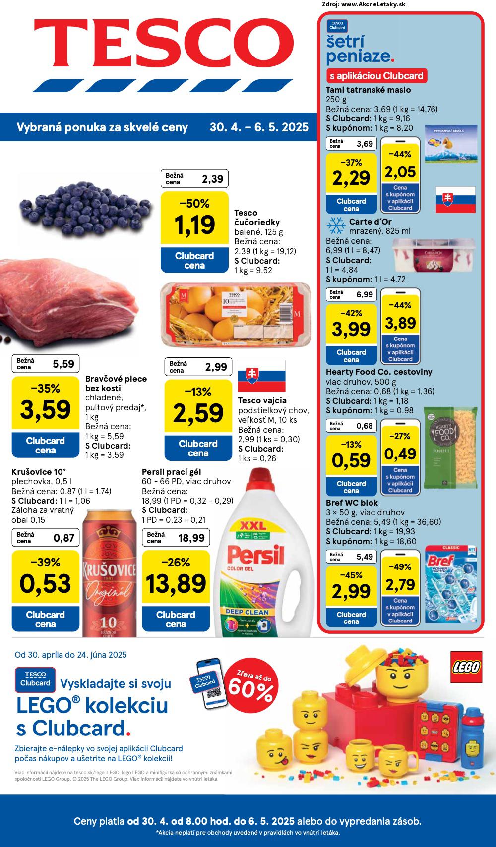Tesco leták od 30.4. | AkčnéLetáky.sk