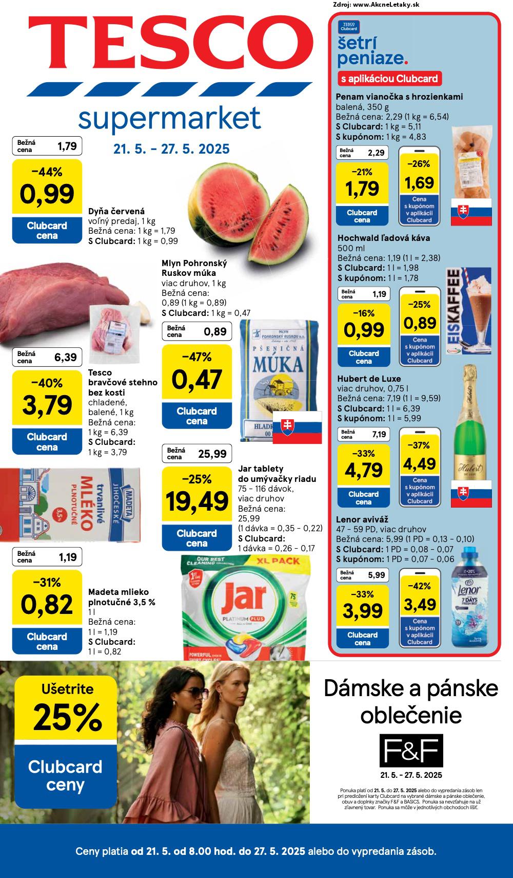 Tesco leták od 21.5. | AkčnéLetáky.sk