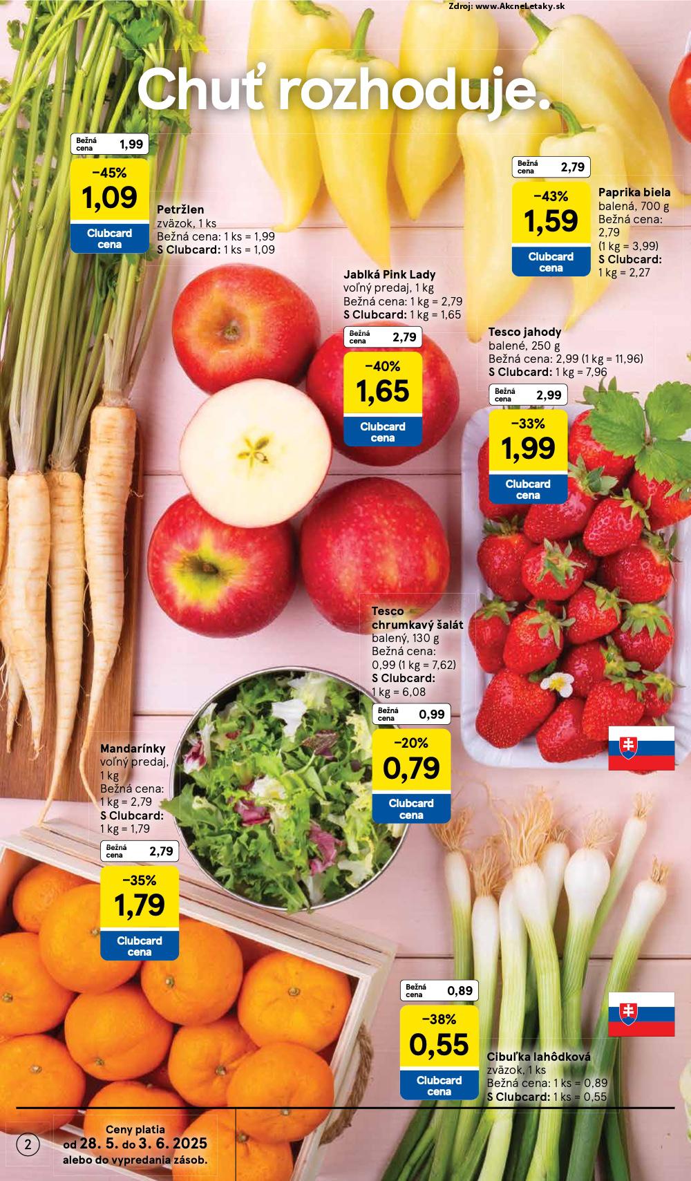 Tesco leták od 28.5. | AkčnéLetáky.sk
