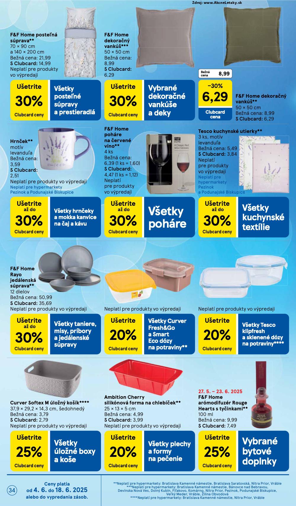 Tesco leták - strana 34 | 4. 6. - 10. 6. 2025 | AkčnéLetáky.sk