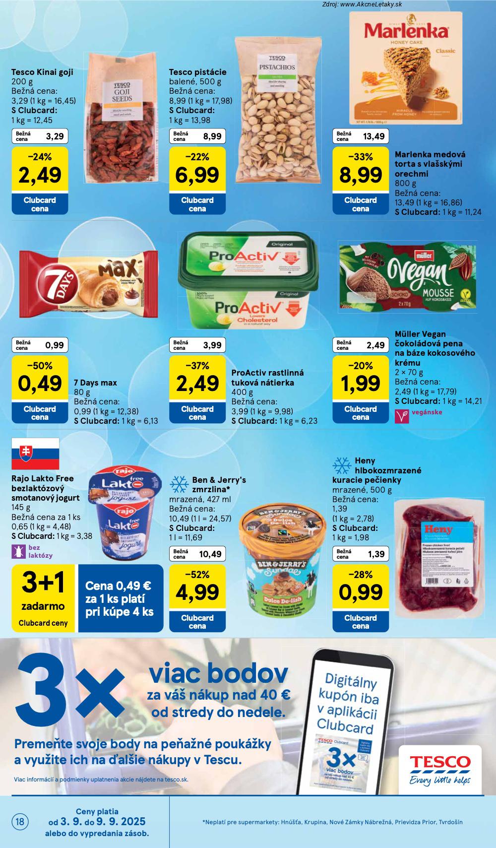 Tesco leták od 3.9. | AkčnéLetáky.sk