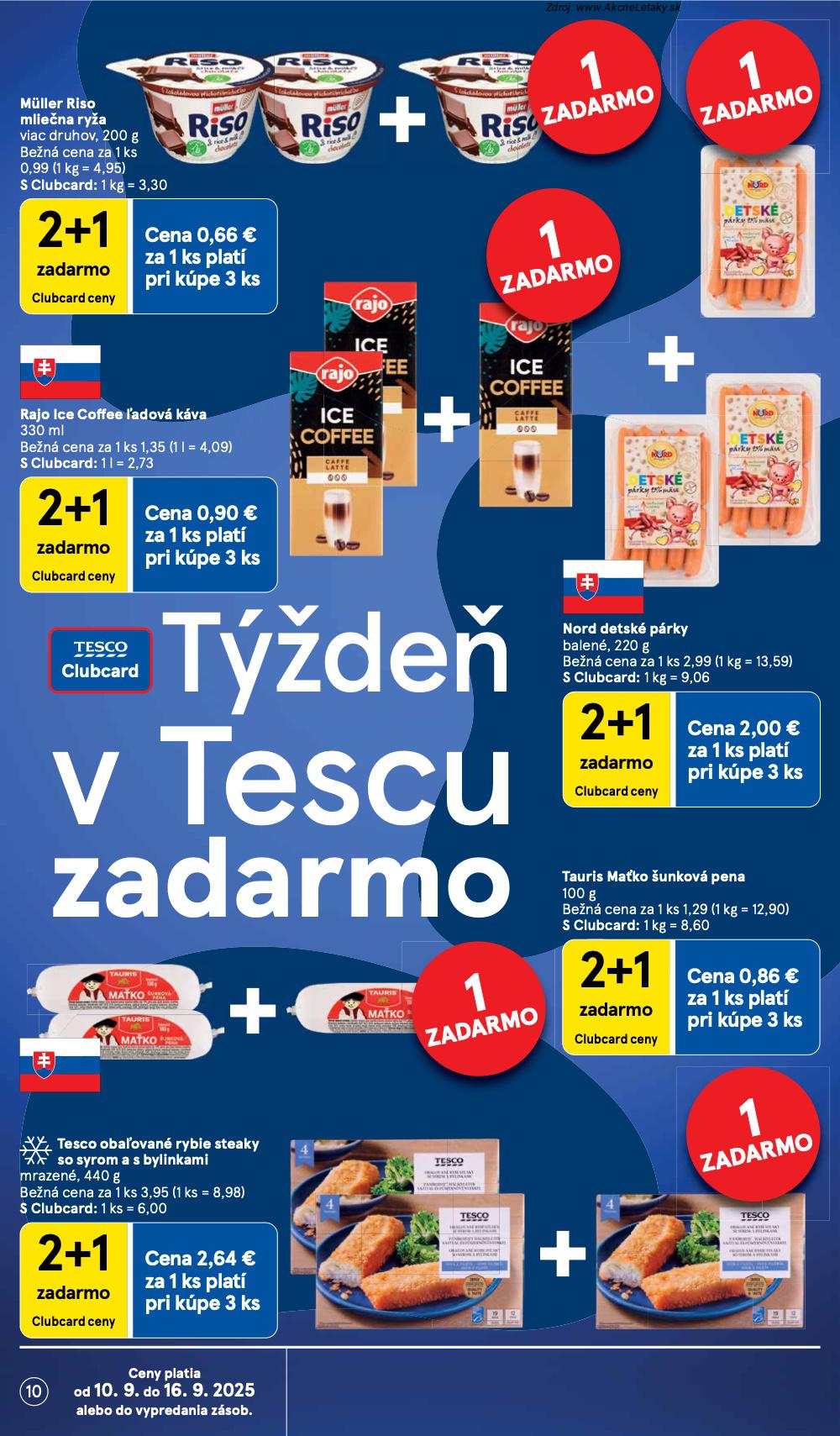 Tesco leták - strana 10 | 10. 9. - 16. 9. 2025 | AkčnéLetáky.sk