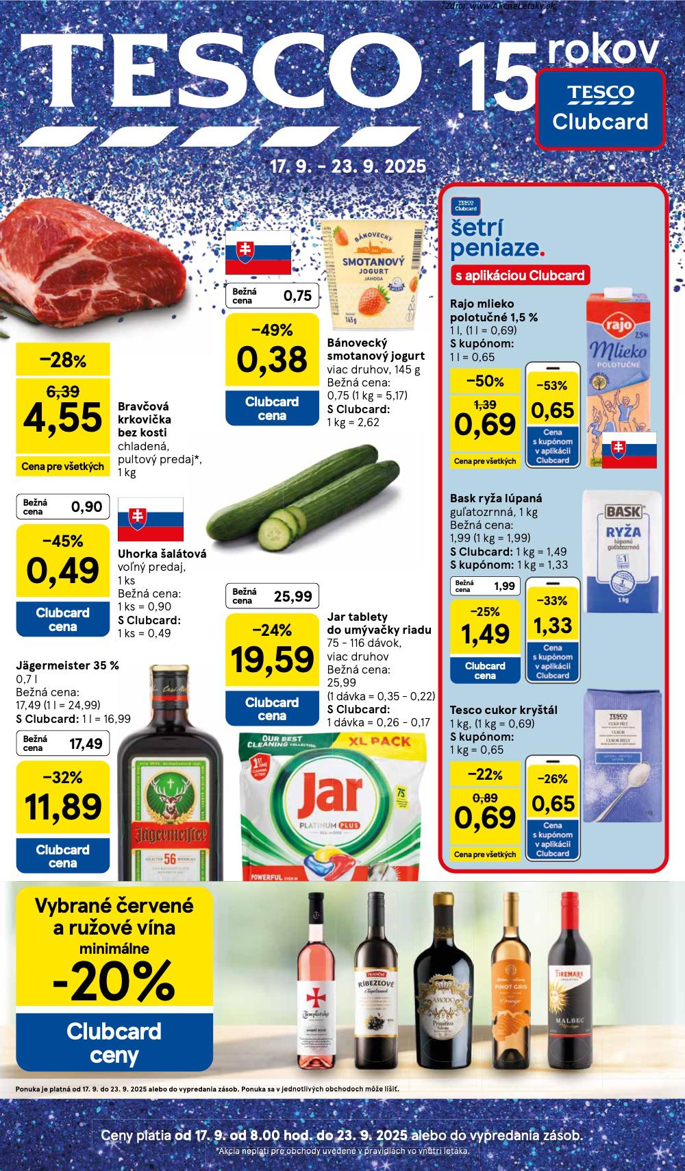 Tesco leták od 17.9. | AkčnéLetáky.sk