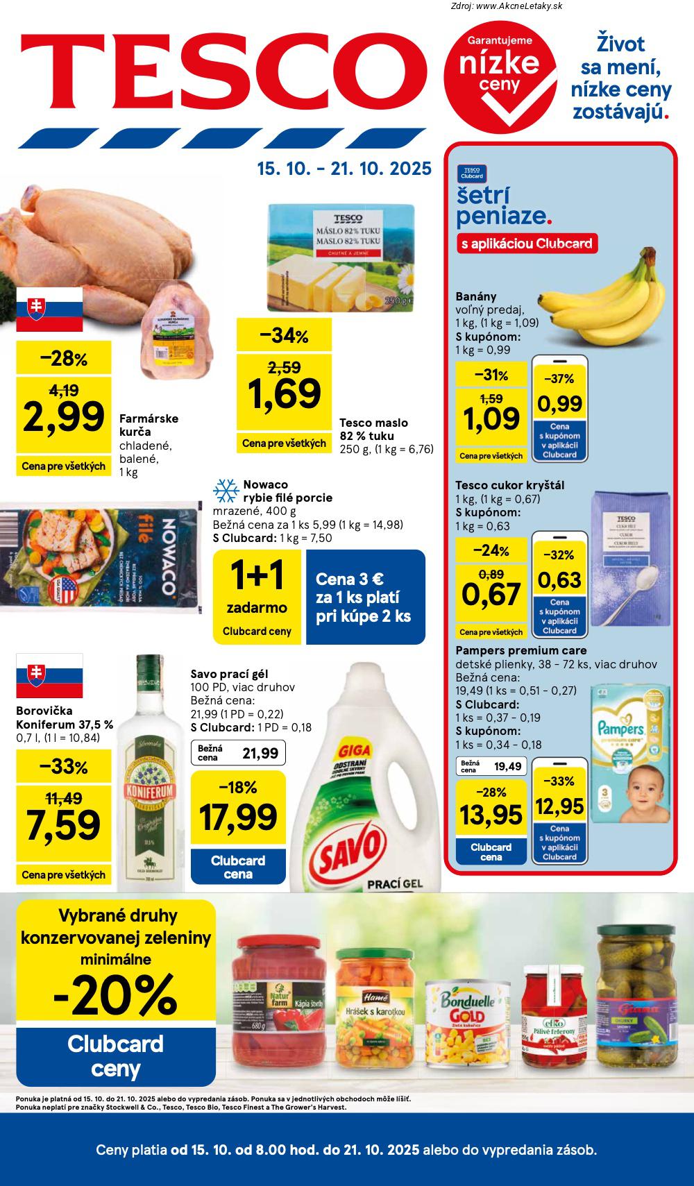 Tesco leták od 15.10. | AkčnéLetáky.sk