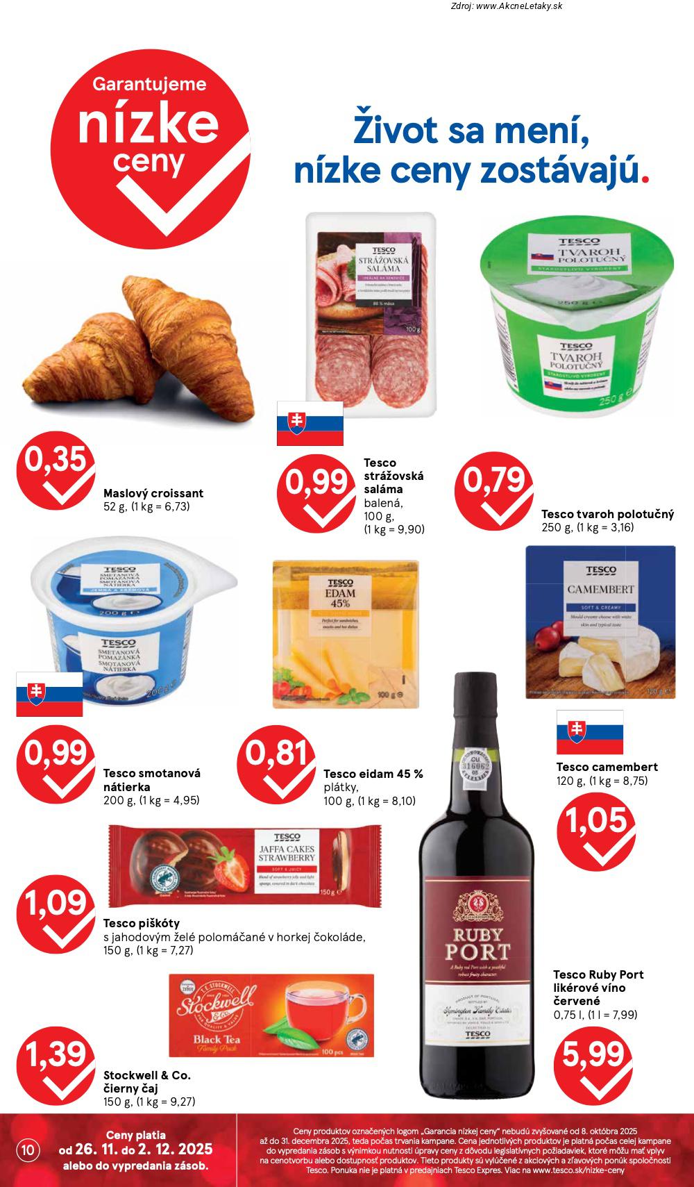 Tesco leták od 26.11. | AkčnéLetáky.sk