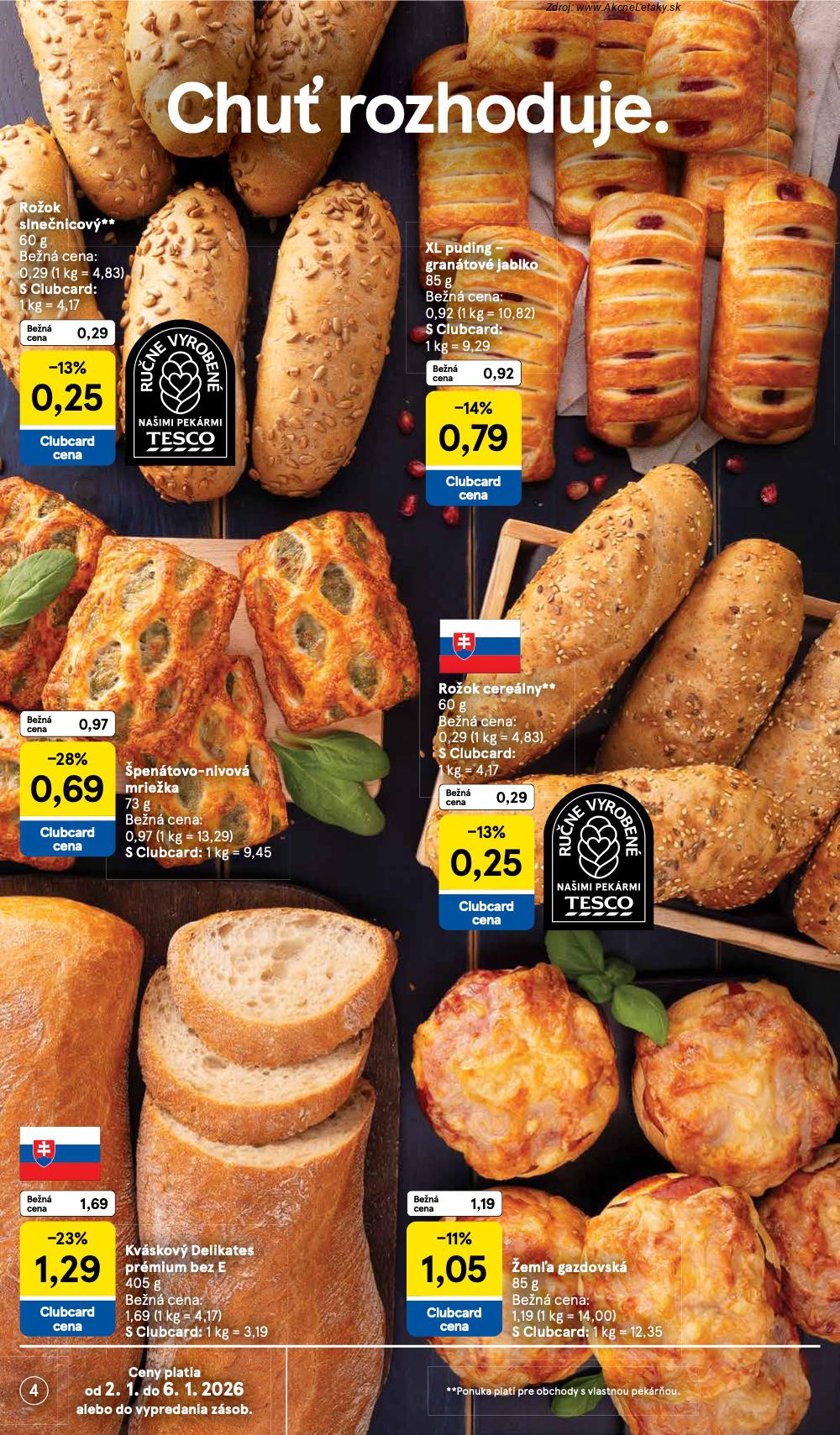 Tesco leták od 2.1. | AkčnéLetáky.sk