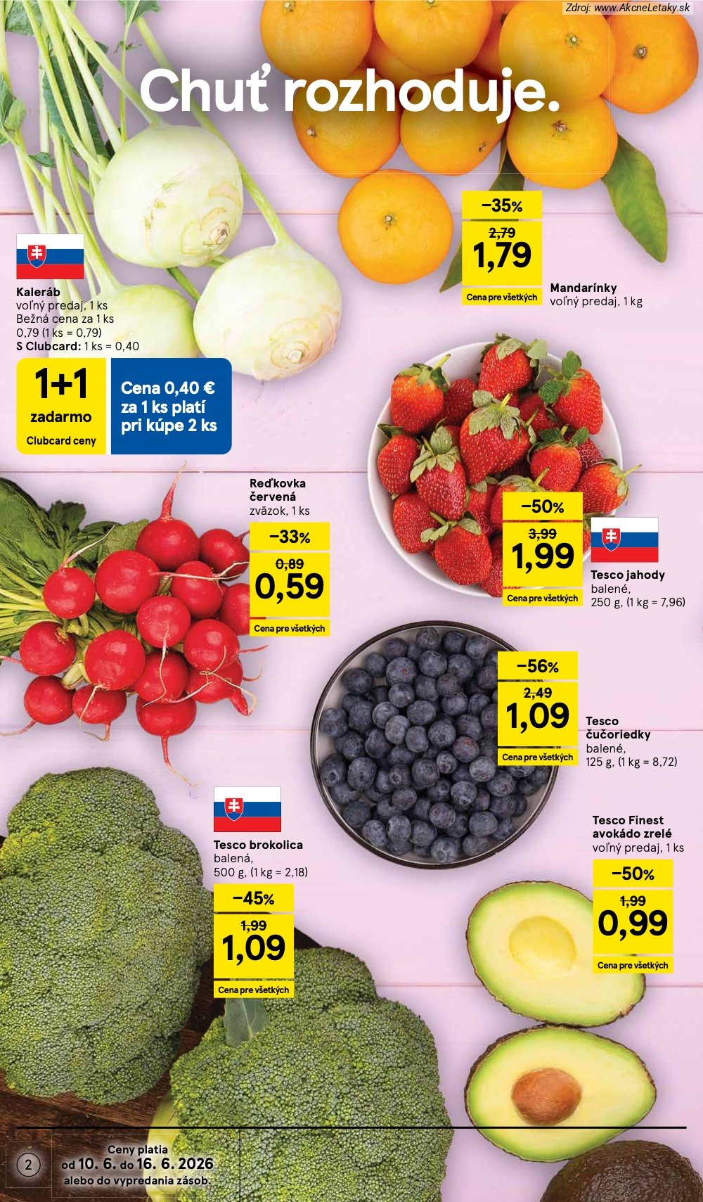 Tesco leták od 10.6. | AkčnéLetáky.sk