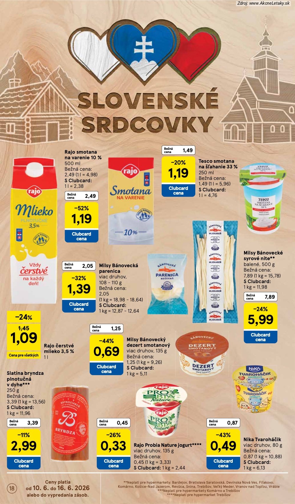 Tesco leták od 10.6. | AkčnéLetáky.sk