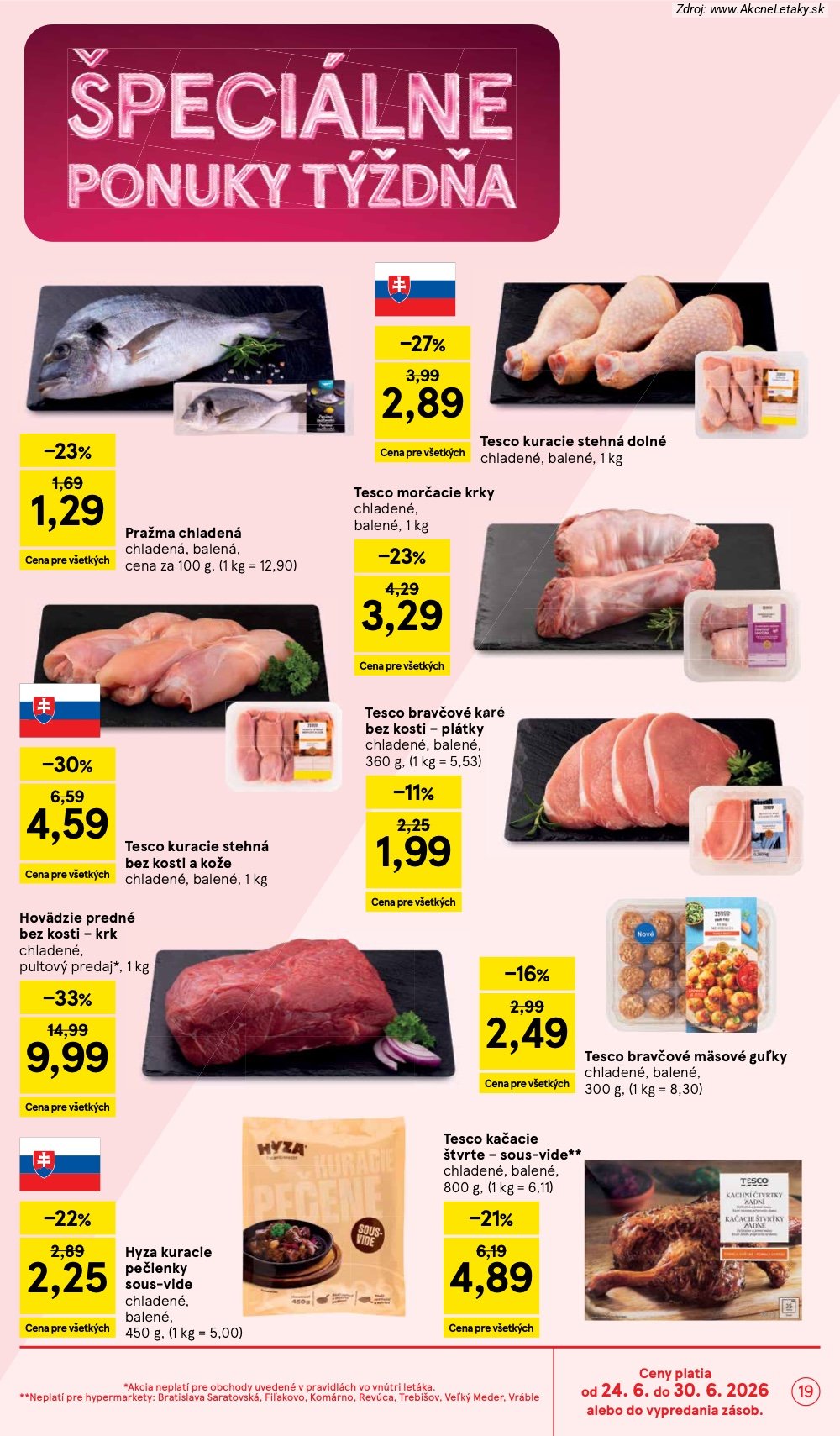 Tesco leták od 24.6. | AkčnéLetáky.sk