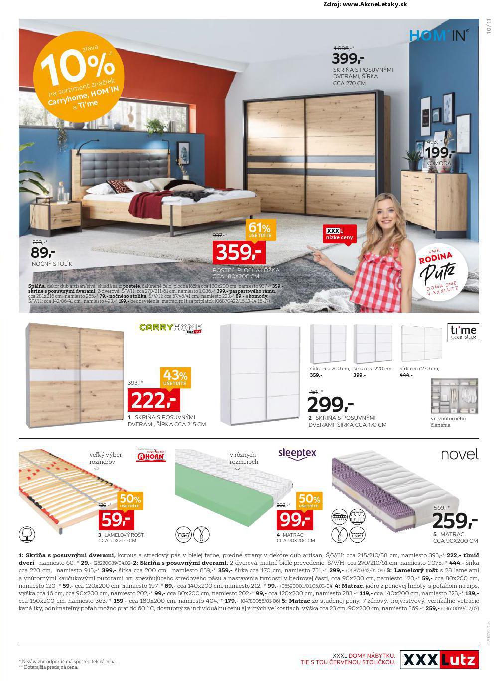 XXXLutz leták - strana 11 | 29. 8. - 11. 9. 2022 | AkčnéLetáky.sk